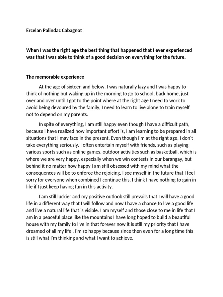 Creative Writing Week 10-What's More | PDF