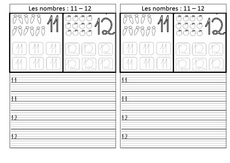 Les Nombres 11-12 (Classe) | PDF