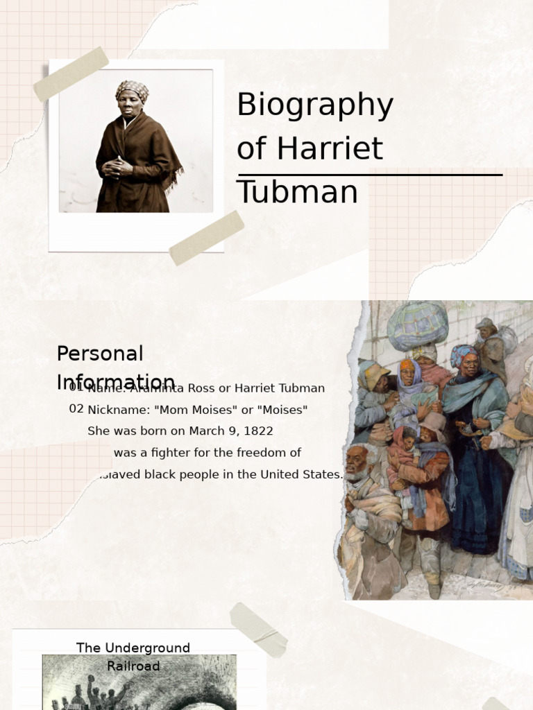 Presentacion Harriet Tubman | PDF