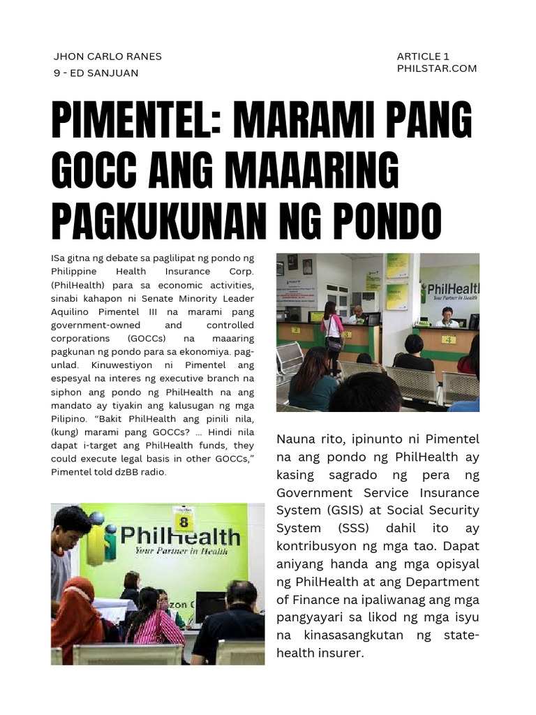 White and Black Modern Business Article Page Document | PDF
