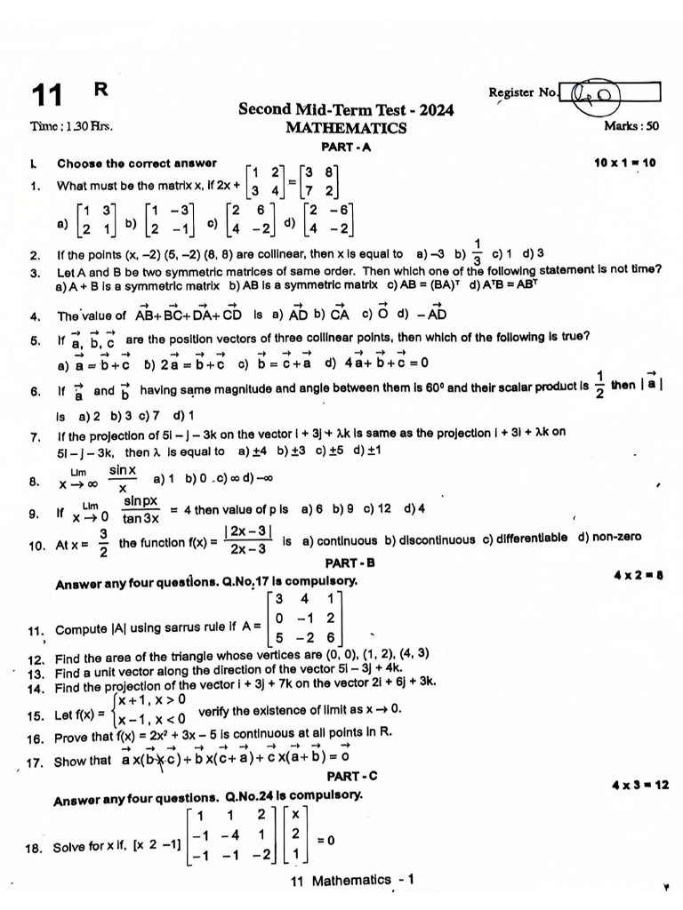 Key Answers Submission Instructions | PDF