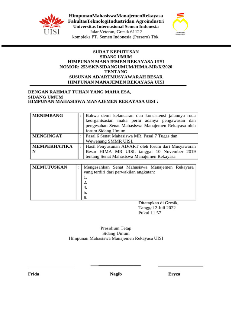 Konsideran 5 2024 | PDF