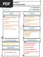 Puissances Fiches Pedagogiques Maths 2AC PDF 1 | PDF | Division | Mathématiques élémentaires