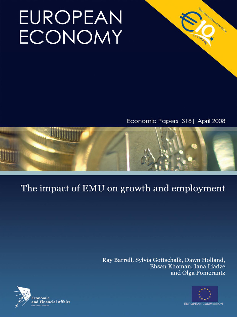 Emu On Growth | PDF | Labour Economics | Euro