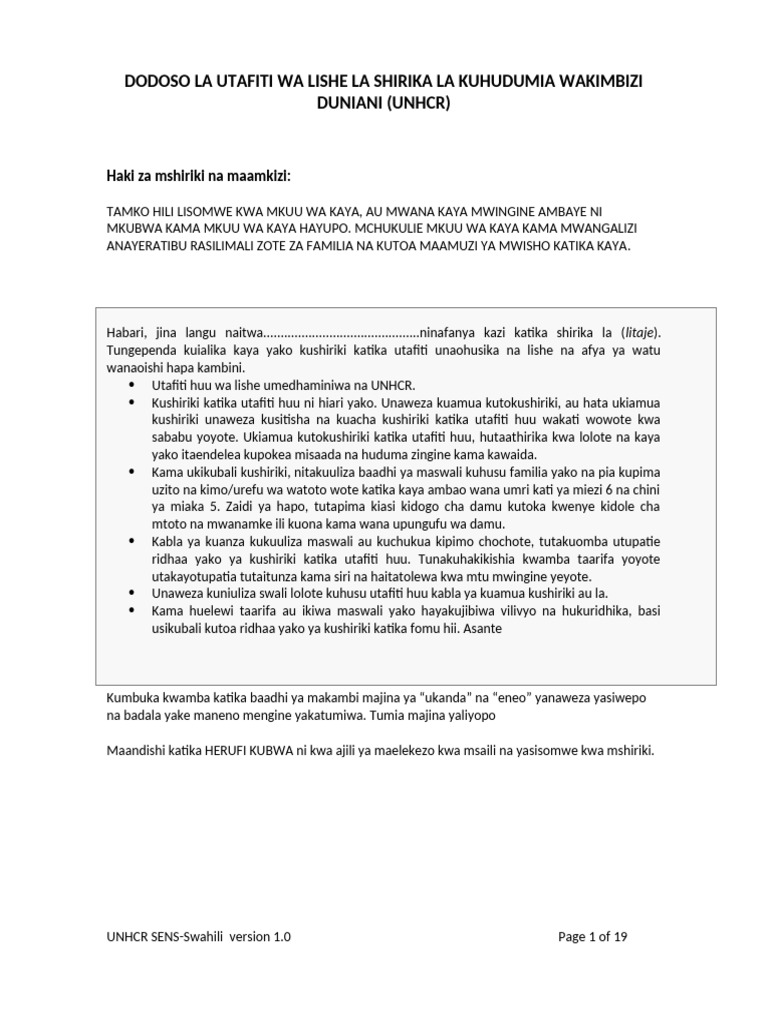 Dodoso La Lishe | PDF