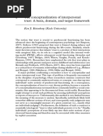 Rotter's 1967 Interpersonal Trust Scale | PDF | Standard Deviation ...