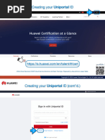 Huawei Uniportal Account Registration Guide | PDF | Computer ...
