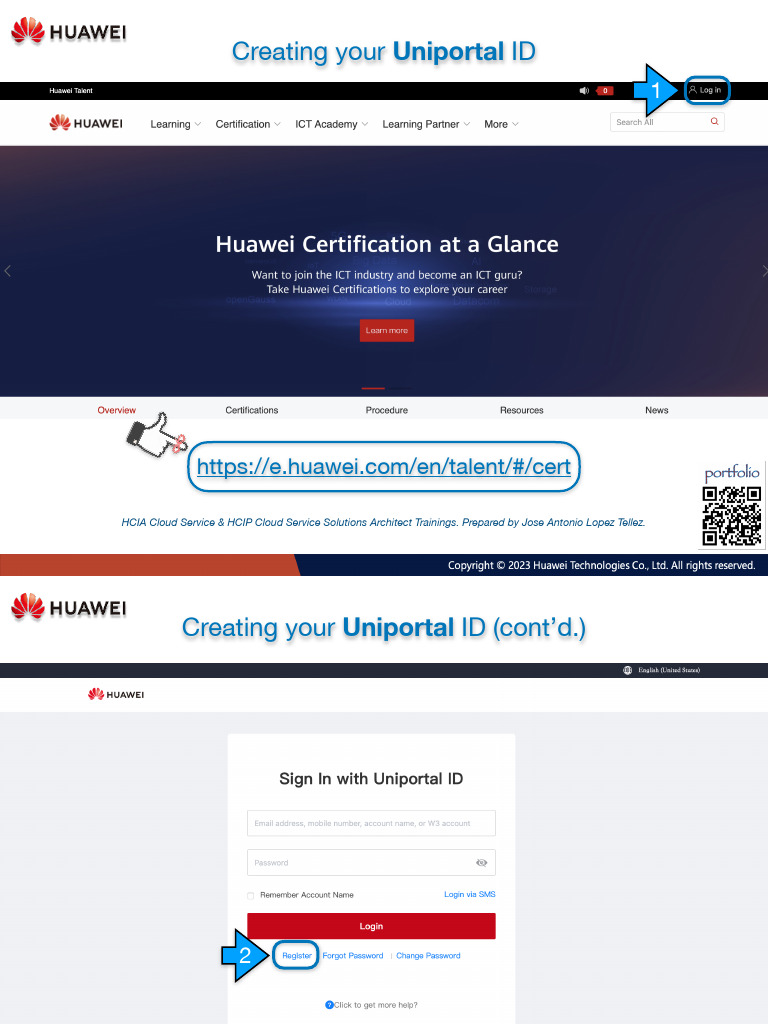 1 - Creating your Uniportal ID | PDF