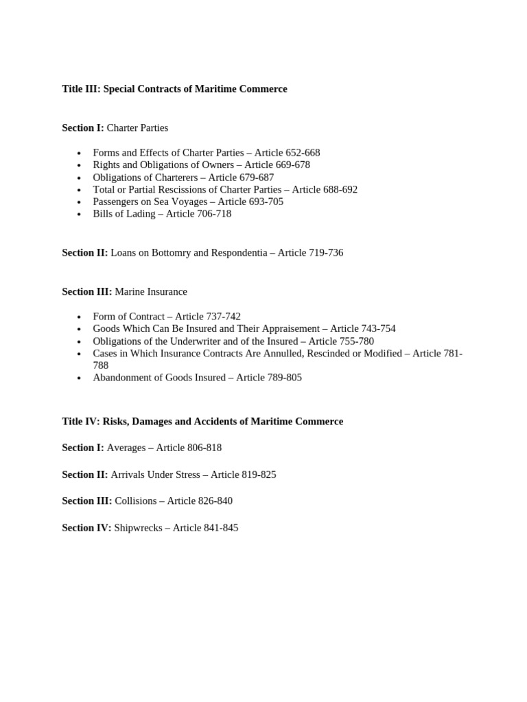 Maritime Charter Party Contracts | PDF | Insurance | Loans