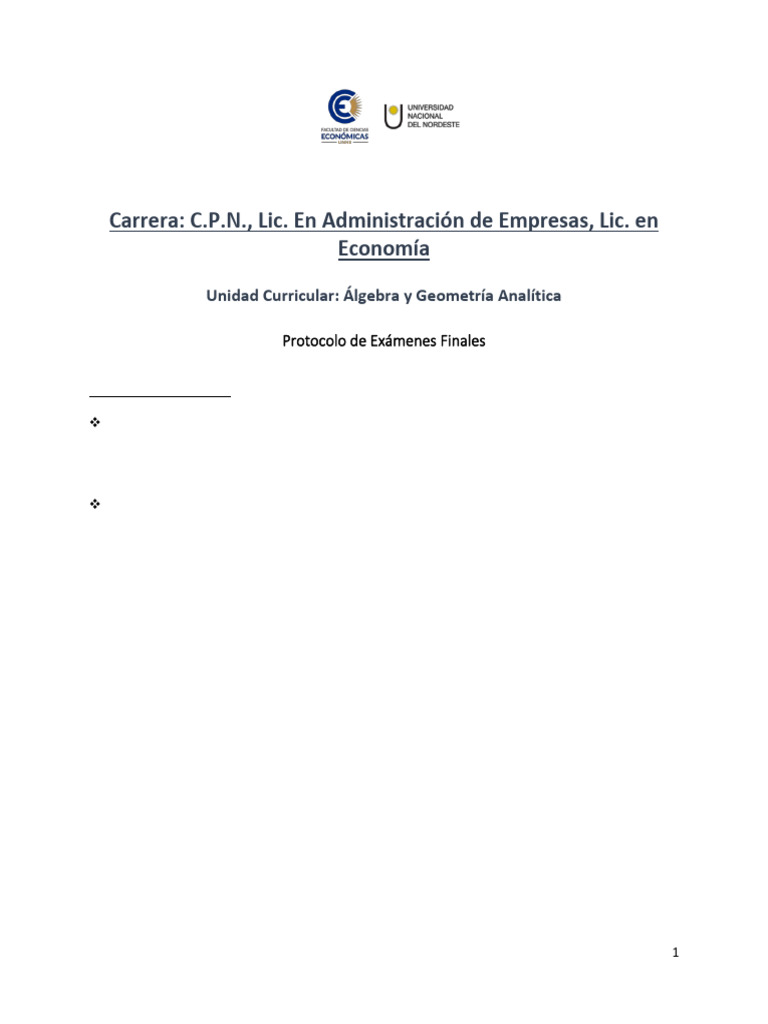 5 Protocolo de Examenes - Res. #Resol. 045-23 CD | PDF