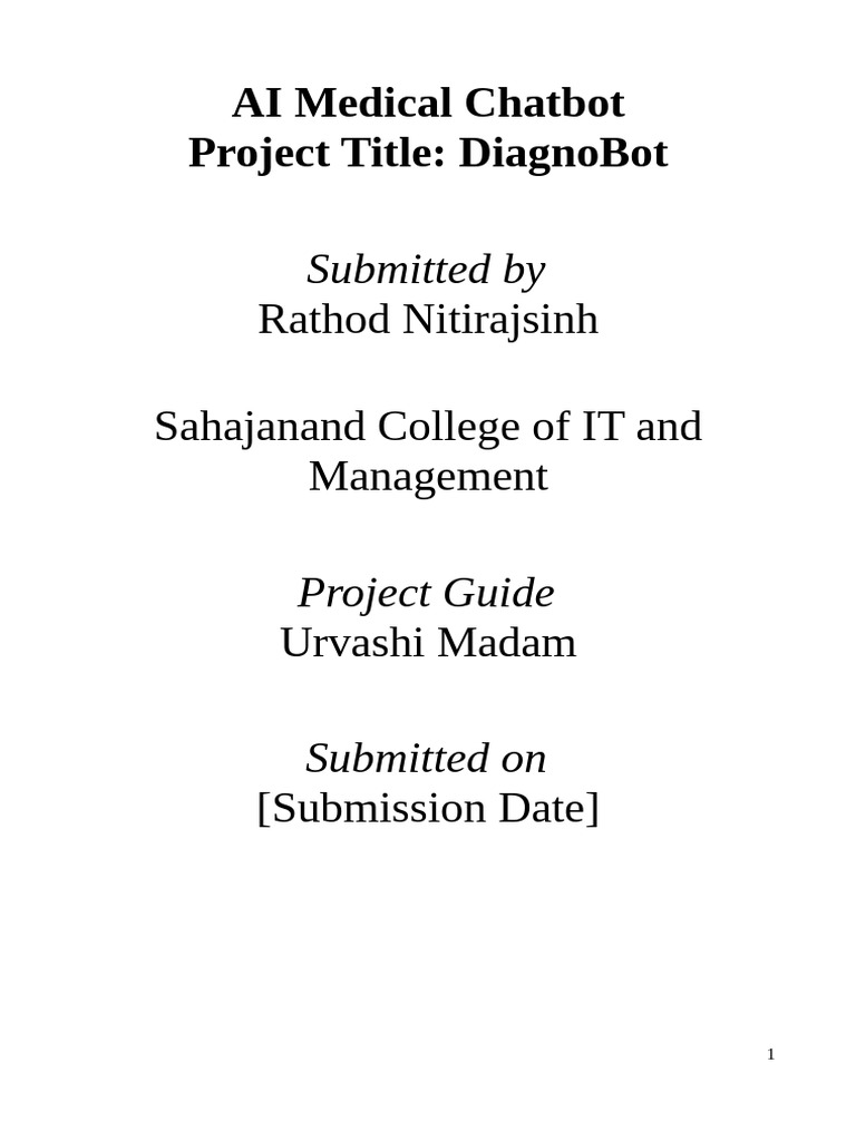 my2 | PDF | Machine Learning | Medical Diagnosis