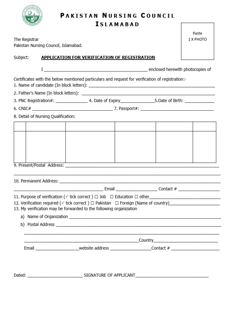 PNC Registration Verification Form 2022 | PDF | Banks | Cheque
