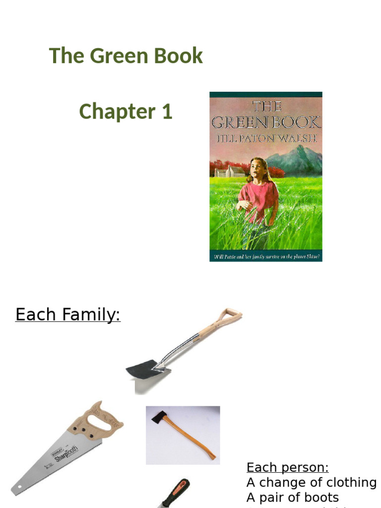 The Green Book Chapter 1 | PDF