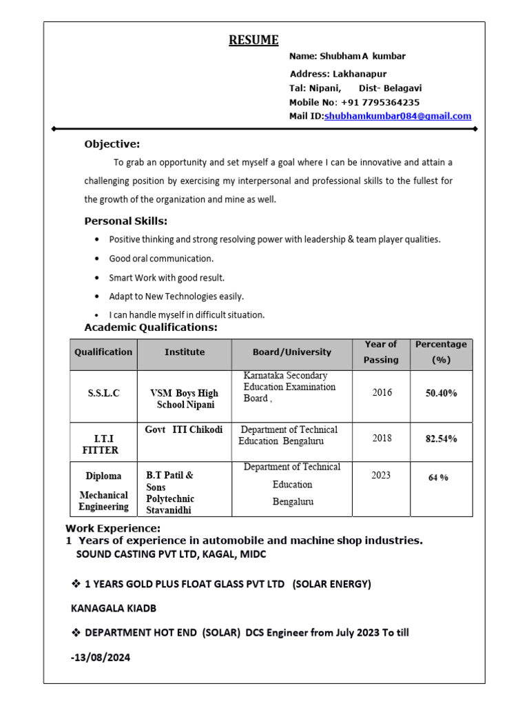 Shubh Am | PDF | Mechanical Engineering