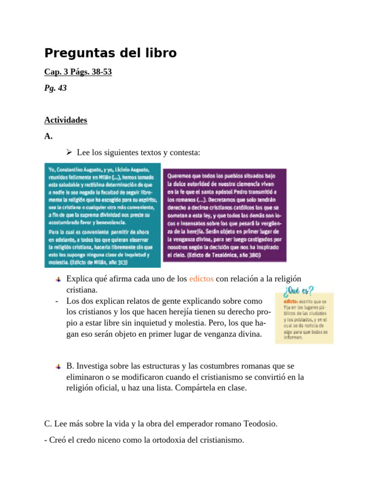 Preguntas Del Libro | PDF