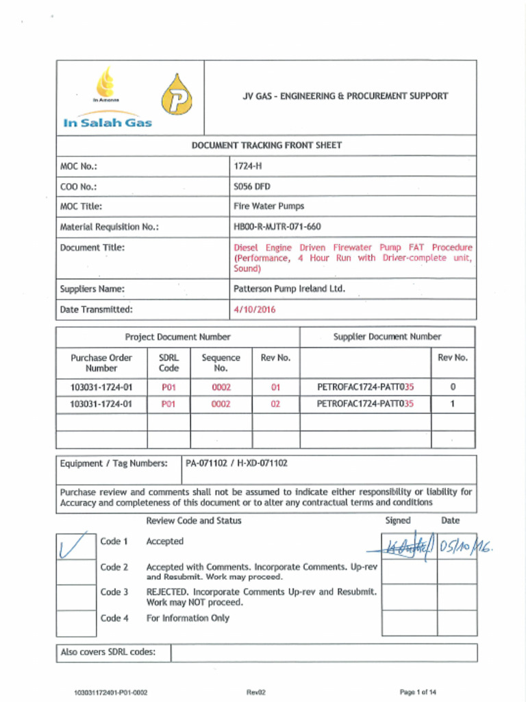 P03-0002 Diesel Pump | PDF