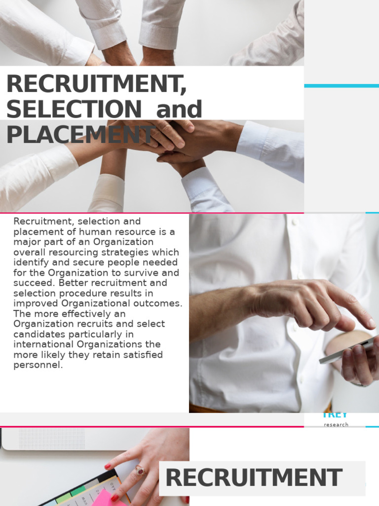 Recruitment, Selection and Placement | PDF | Recruitment | Business