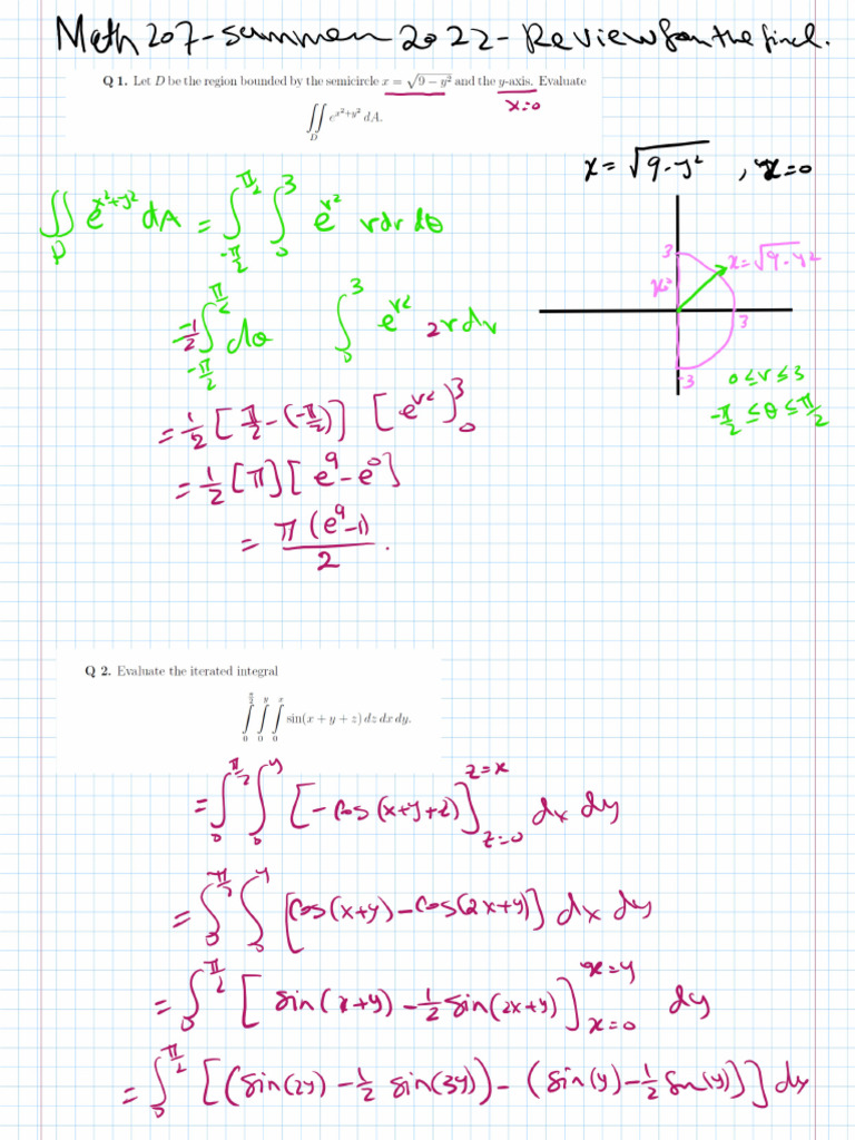 Review Finalexam Summer 2022 | PDF