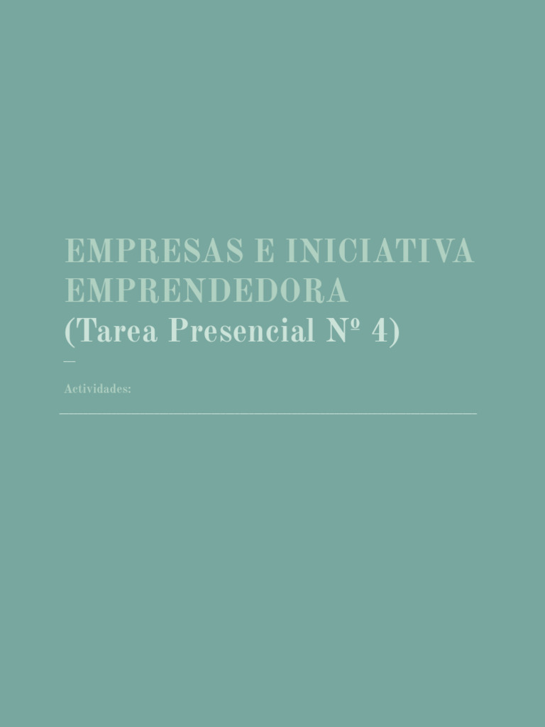 EIE Tarea Precencial 04 | PDF | Outsourcing | Al por menor