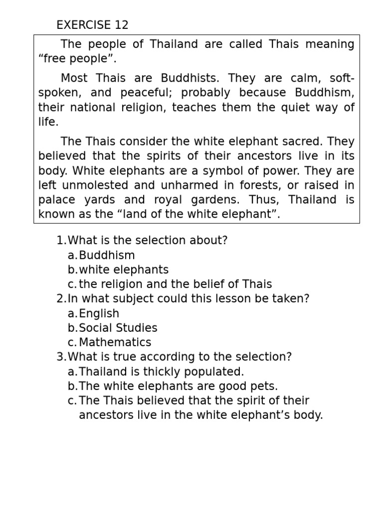 Understanding Thai Culture and Buddhism | PDF