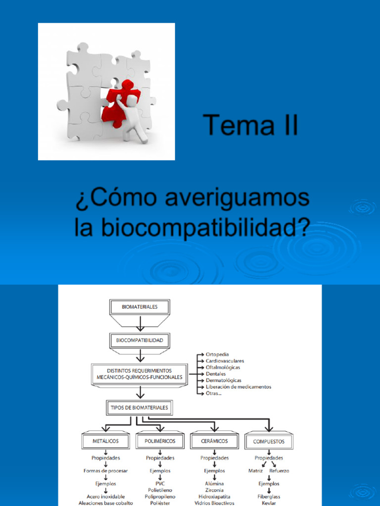 Tema IIii | PDF | Biomaterial | Cultivo de células