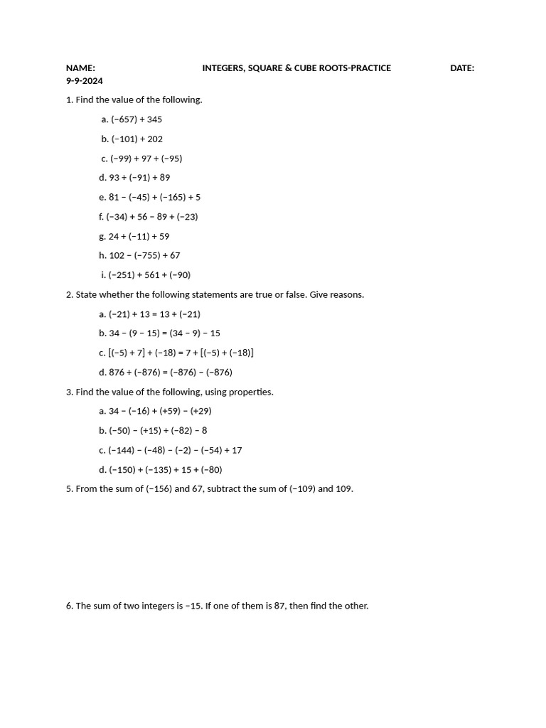 TERM1_PRE_ASSESSMENT | PDF | Division (Mathematics) | Elementary ...