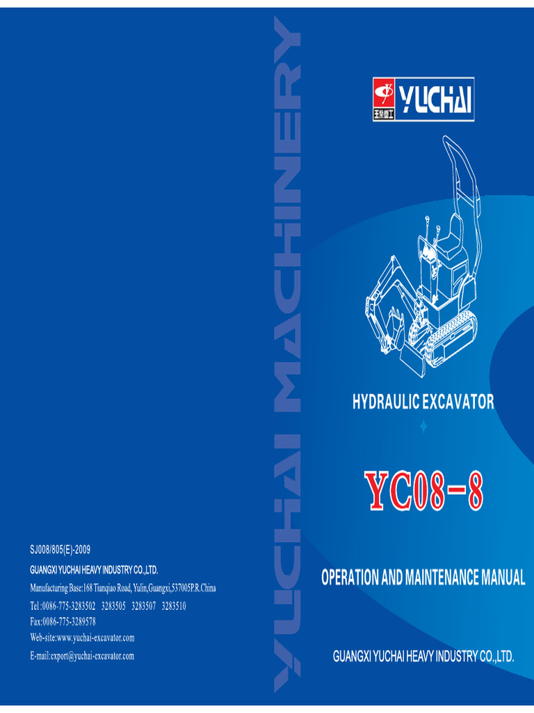 YC08-8_OwnersManual | PDF | Engines | Mechanical Engineering