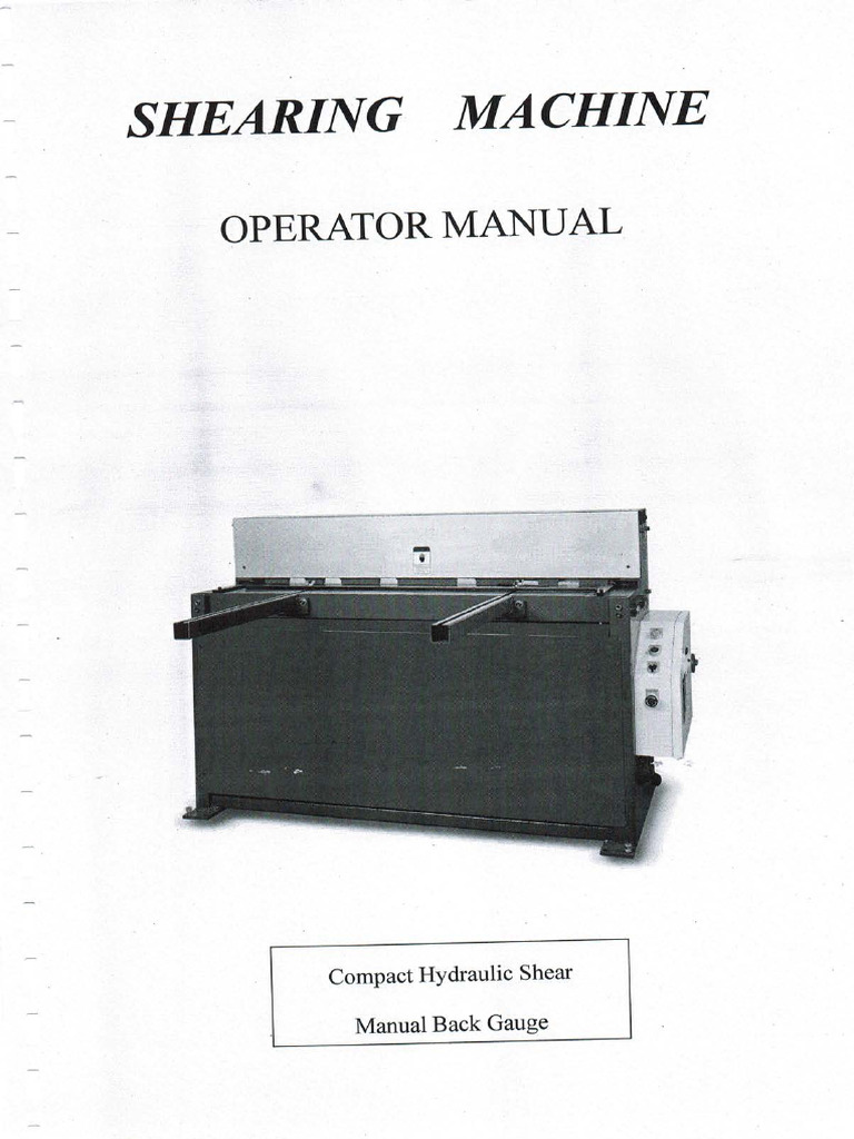 h5210 Empro Shear | PDF