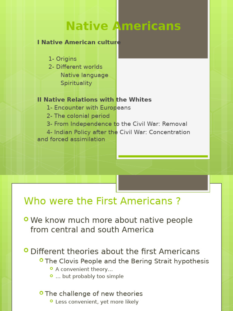 Native American History and Culture Overview | PDF | Native Americans ...