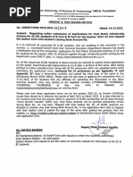 Undertaking Regarding Scholarship Form 24-25.MahaDBT | PDF