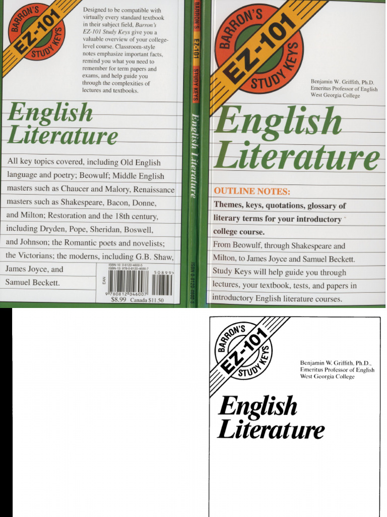 Barron's Keys - English Literature | PDF