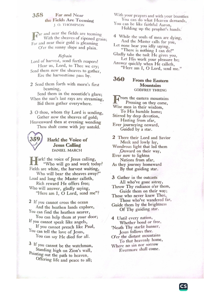 Compassion Anthem | PDF