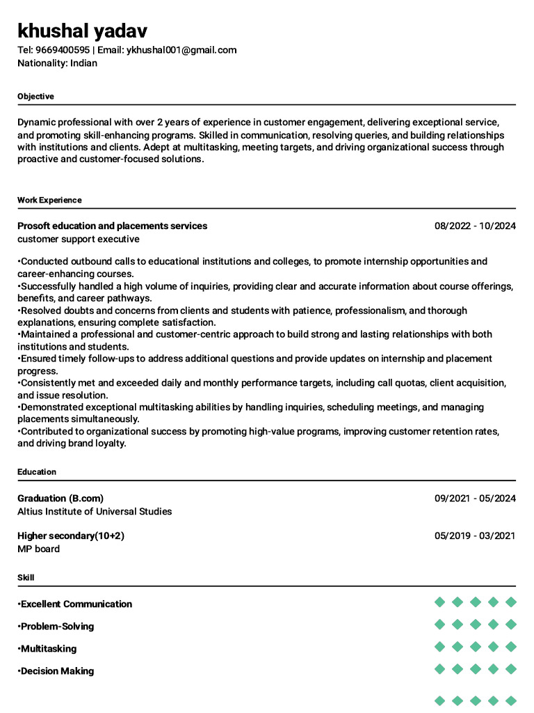 Khushal Yadav - January18-020454am | PDF