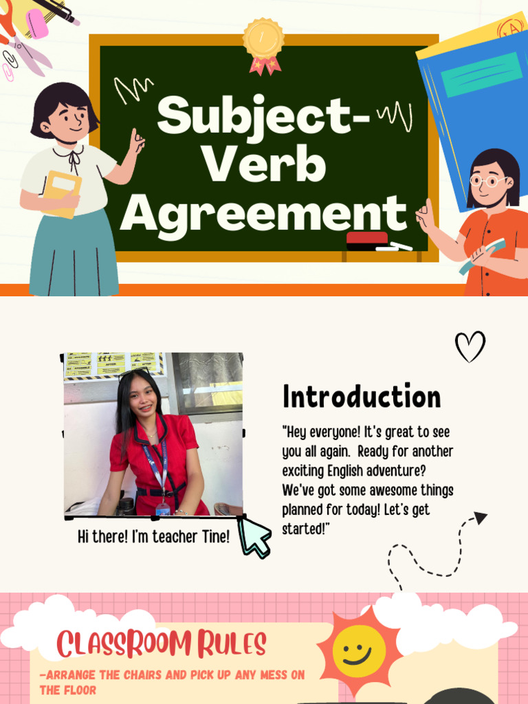 Subject-Verb Agreement Lesson Plan | PDF | Grammatical Number | Plural