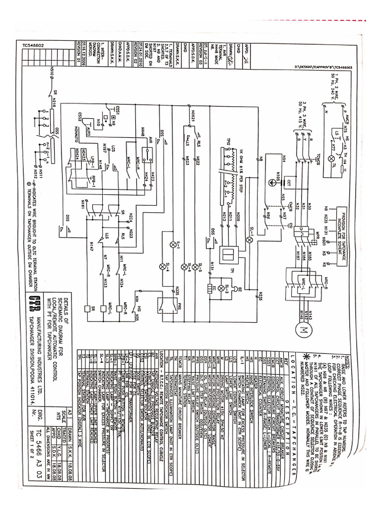 Flanch Oltc Digram, RTCC | PDF