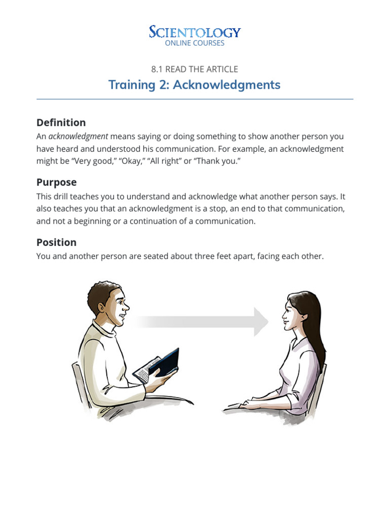 Effective Acknowledgment Techniques | PDF