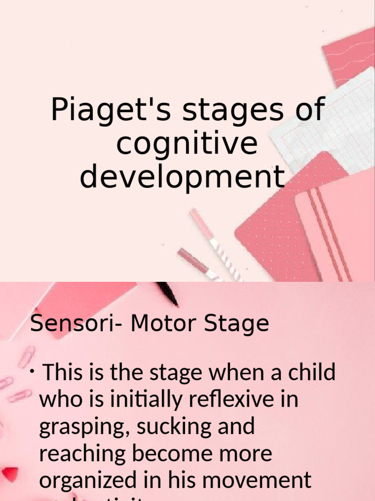 Piaget's stages-WPS Office | PDF | Cognitive Science | Cognition