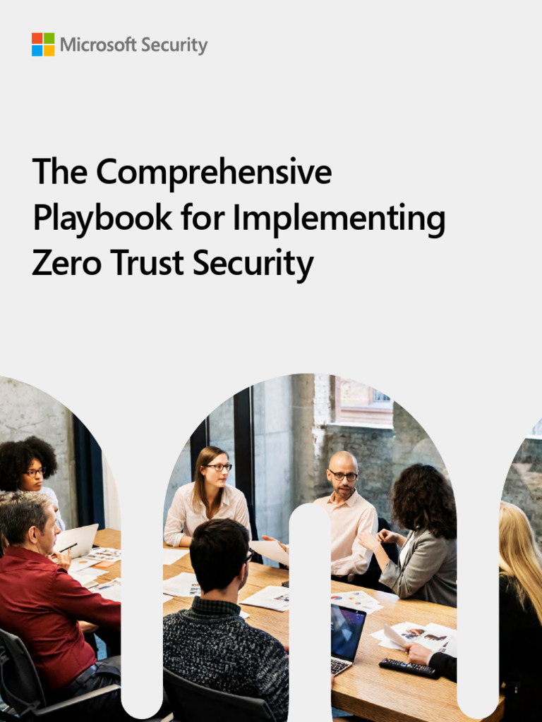 Playbook For Implementing Zero Trust Security | PDF | Security | Computer Security