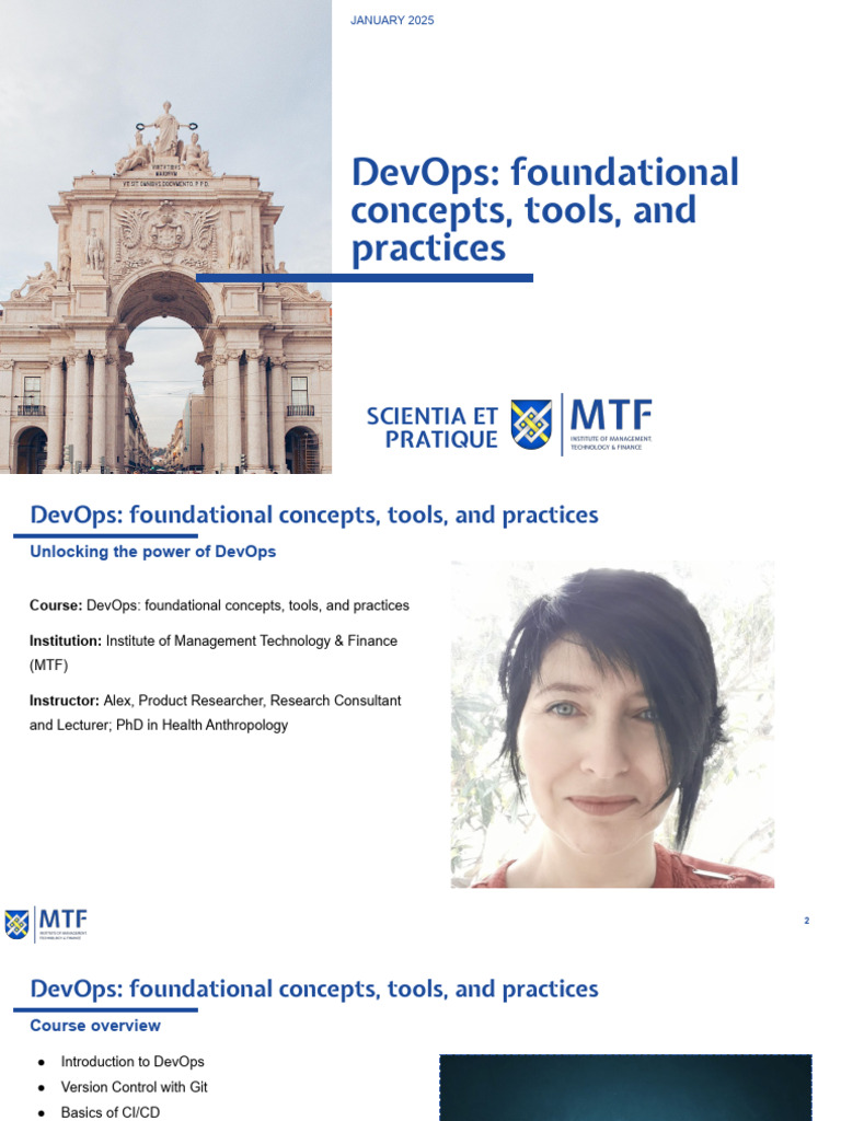 DevOps.pptx | PDF | Version Control | Software Industry