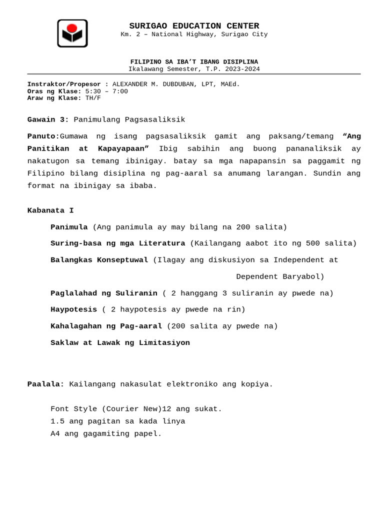 Fildis - Gawain 3 | PDF