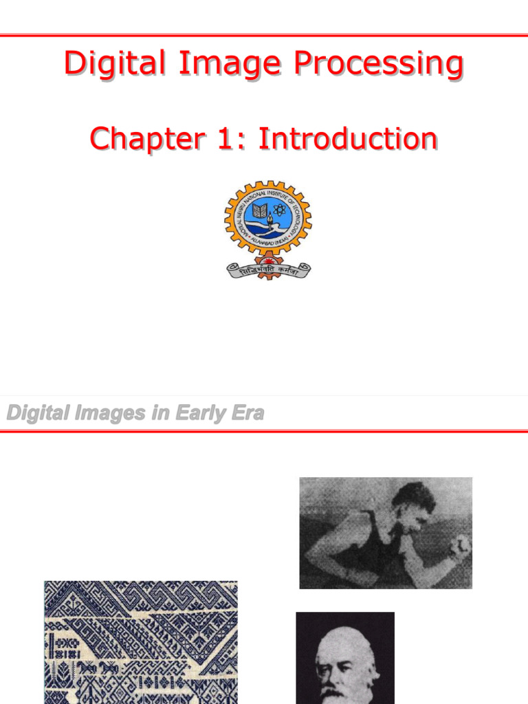 Digital Image Processing: Chapter 1: Introduction | PDF | Gamma Ray | Image Resolution
