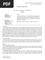 ICME 2025 Paper Template | PDF | Microsoft Word | Typefaces