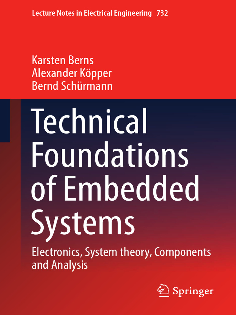 Technical Foundations of Embedded Systems: Karsten Berns Alexander Köpper Bernd Schürmann | PDF ...