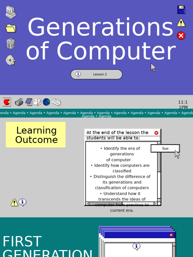 Lesson 2.2 Generations of Computer | PDF | Integrated Circuit | Electronic Circuits
