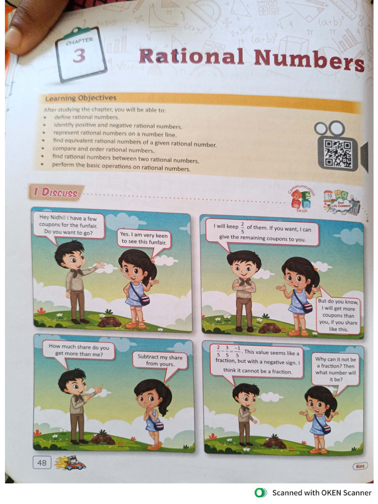 Maths 3 Rational Numbers | PDF