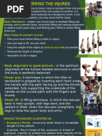 Cradle Carry Techniques for First Aid | PDF | Arm | Coma