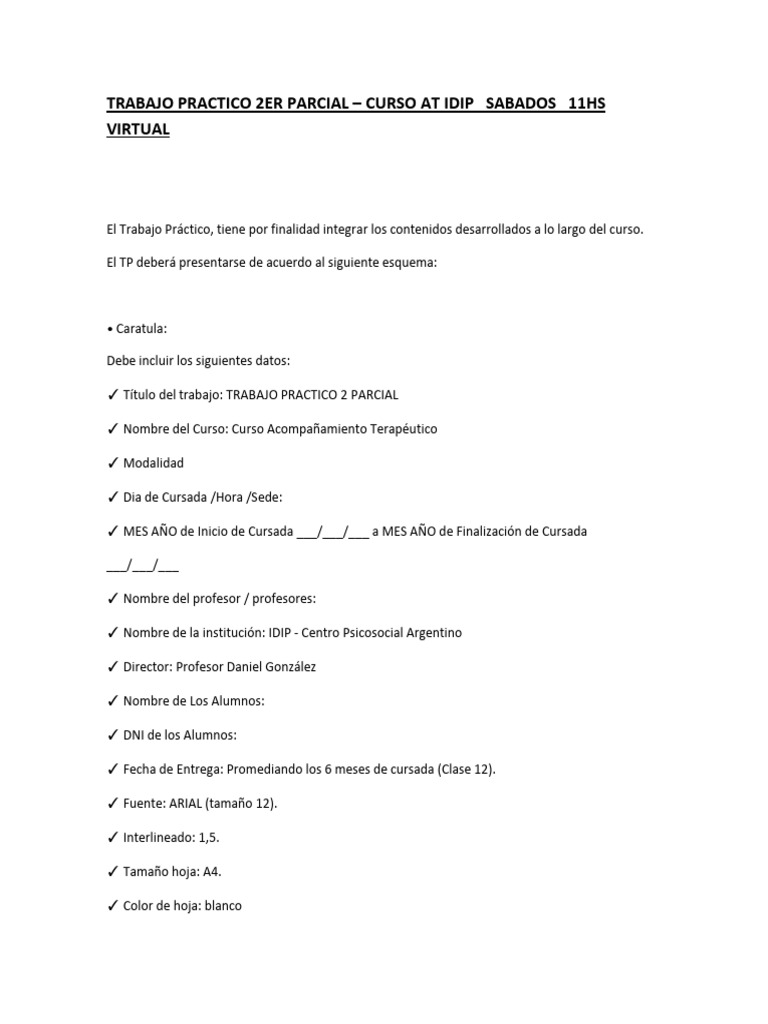 TP N2 Sabados 11HS | PDF