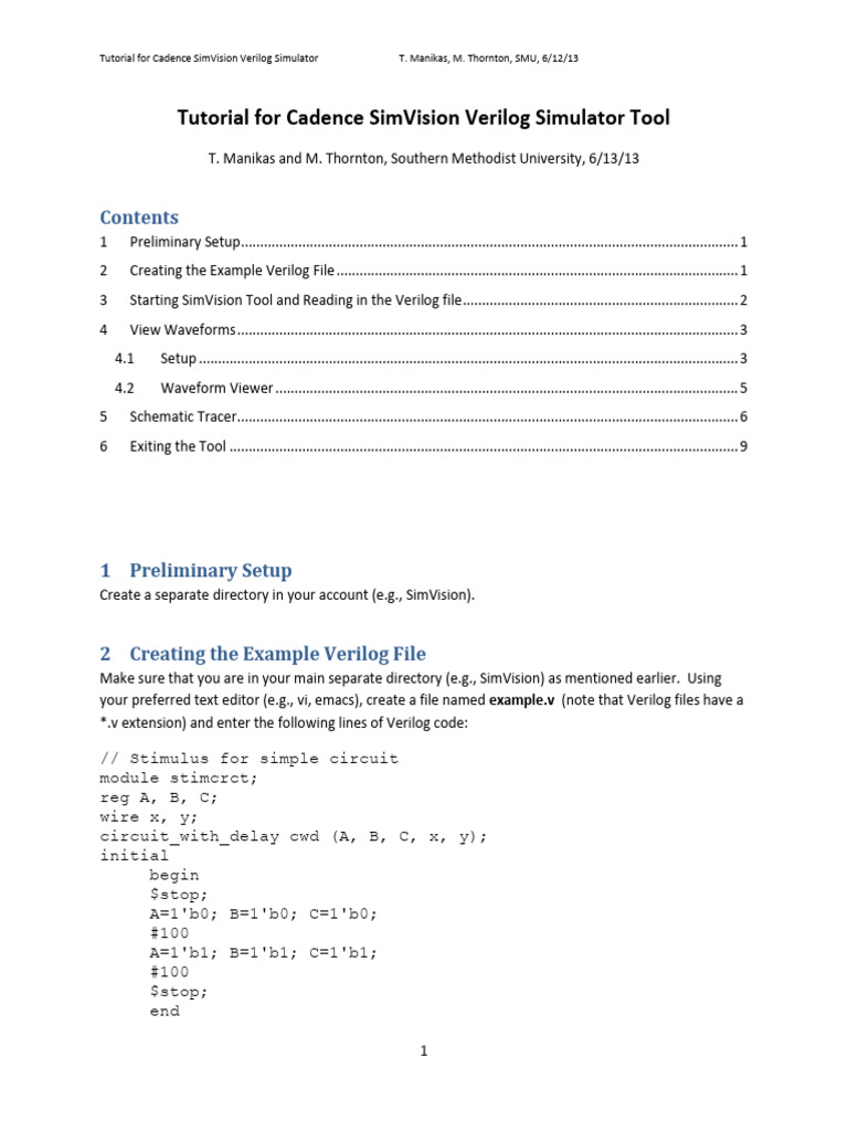 Eetop.cn SimVision Tutorial 2013Jun | PDF | Computing | Computer Engineering