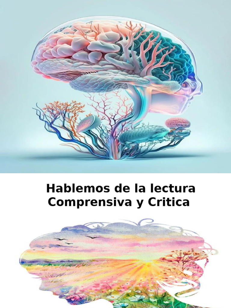 Comprensión y Crítica en la Lectura | PDF | Comunicación | Aprendizaje