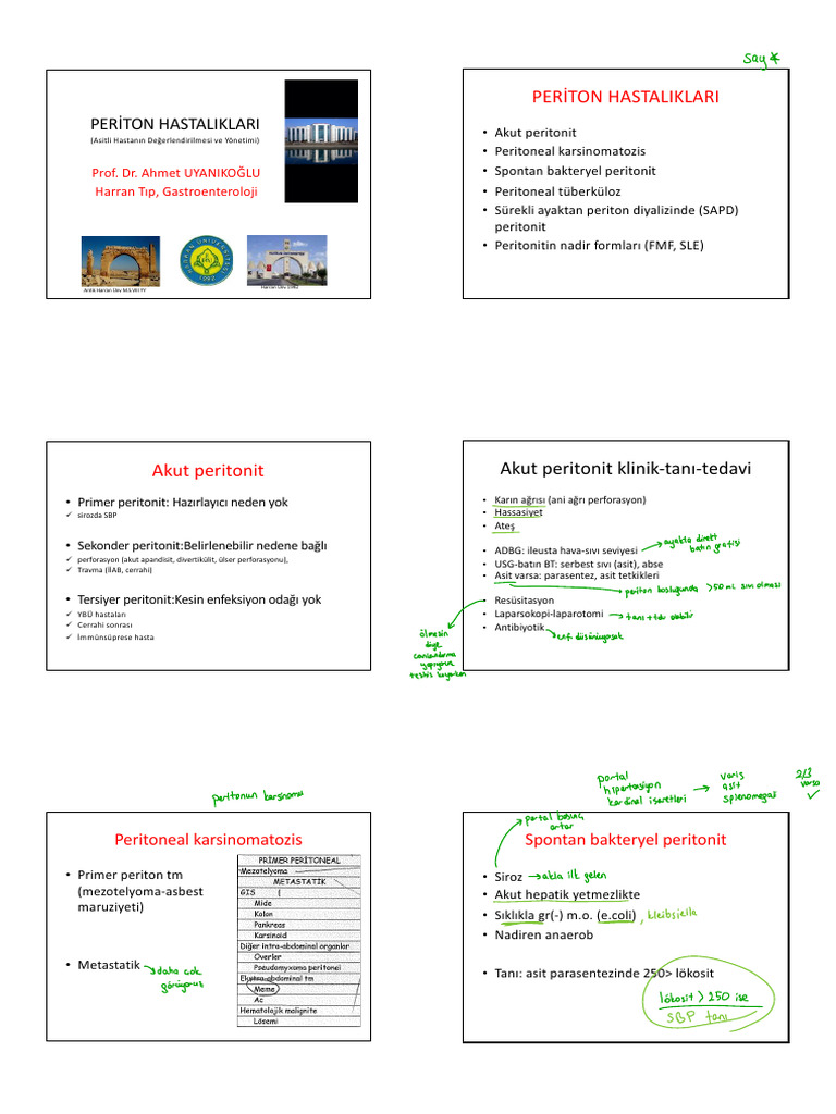 7 PERİTON HASTALIKLARI | PDF